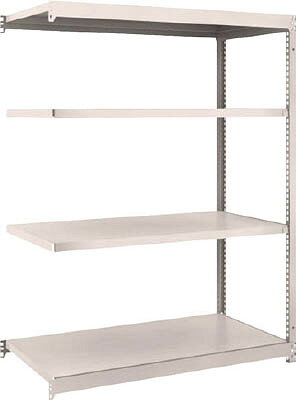 【商品詳細】●ボルトを1本も使用していないボルトレス構造で、分解・組み立て作業を短縮できます。●棚の段数変更が小刻みな25mmピッチで、自由に調整、変更ができます。●高さ、奥行が同じであれば、増結することができます。また、支柱を兼用すること...