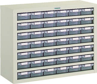 【商品詳細】●横型タイプの部品管理ケースです。●奥行が307mmなので、作業台に置いて使用しても、作業面が広く取れます。●間口(mm):795●奥行(mm):307●高さ(mm):605●最大積載量(kg/台):210●引出し:A-1 6列...