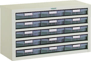 【商品詳細】●横型タイプの部品管理ケースです。●奥行が307mmなので、作業台に置いて使用しても、作業面が広く取れます。●間口(mm):795●奥行(mm):307●高さ(mm):444●最大積載量(kg/台):150●引出し:AW-2 3...