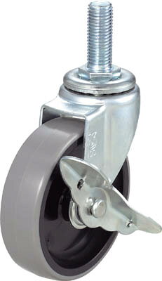 【メーカー型番】TYST-75NUS【JANコード】4989999687330【ブランド】TRUSCO 　【特徴】●耐油性に優れています。●床面を汚しません。【用途】【仕様】●許容荷重(kgf):71.4●車輪径D(mm):75●車輪幅(m...