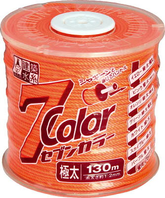 【商品詳細】●伸縮ハンドルで、2通りの持ち方ができます。●糸の残量がわかるABS樹脂製リールです。●水糸専用の高品質ナイロンを使用しています。●基礎工事、一般測量用に。●土木、建築、一般測量用。●色:蛍光オレンジ●線径(mm):約1.2mm...