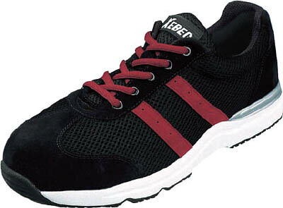 【商品詳細】●超軽量タイプです。●耐油性ゴム底です。●踵部分に安定性とフィット感のあるスタビライザーを採用しています。●一般作業。●寸法(cm):24.0●足幅サイズ:EEEE●色:ブラック●耐圧迫荷重(kN):10●耐圧迫性荷重:10kN...
