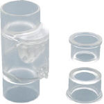 【商品詳細】●透明色で、内部の状況が確認できます。●ドレン用逆止弁。●A(mm):112(118)●B(mm):75●C(mm):56●D(mm):52●E(mm):75●適合サイズ:ND-404(ND-304)●本体：ABS/軸：ステンレ...