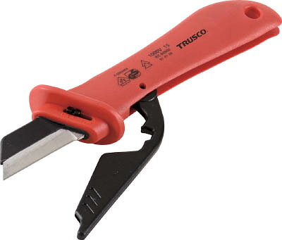【商品詳細】●1000V絶縁仕様です。●IEC60900規格品です。●グリップ内部に収納できる、回転式のブレードカバー付です。●刃長(mm):50●全長(mm):180●1000V絶縁仕様はハンドル部のみです。【送料について】北海道、沖縄、...