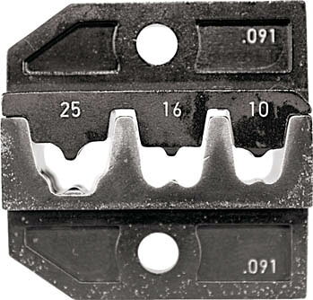【商品詳細】●圧着システムプライヤー（PEW12）用の圧着ダイスセットです。●全長(mm):65●適合機種:本体品番:624-000-3、R624-281-3-0、R624-369-3●圧着能力(mm[[の2乗]]):10、16、25●端子...