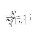 【メーカー型番】T12-J02【JANコード】4962615016851【ブランド】白光　【特徴】【用途】【仕様】●コテ先名称:0.2J型●質量(g):10●鉛フリーはんだ対応●適合コテ:FM2027・FM2028●適合ステーション本体:F...