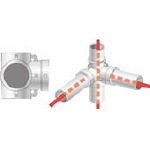 【メーカー型番】HKM3K【JANコード】4560204950120【ブランド】アルインコ 【特徴】●市販されている単管パイプ（外径48.6mm）をつなぐ、ジョイント金具です。●フェンス・テーブル・作業台・小屋・ビニールハウスなどの骨組みと...