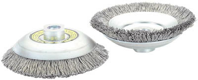 【メーカー型番】B-12【JANコード】4582192400364【ブランド】NSK【特徴】●高品質な線材を使用し、優れた耐久性を持ちます。●カップブラシと同じ目的に使用されますが、特に凹凸が激しい面や隅の部分にはベベルブラシを使用すれば能...