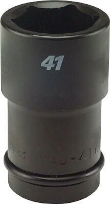 【商品詳細】●インパクト用ロングソケットです。●対辺寸法(mm):26●差込角(mm):25.4●全長(mm):100●クロムモリブデン鋼●ピン・リング【送料について】北海道、沖縄、離島は送料を頂きます。