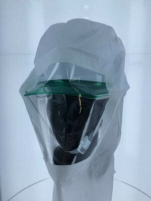 【商品詳細】●前面には防曇フィルムを使用しており、曇りにくくなっております。●頭巾内側についてるゴム紐にて頭に固定する事ができます。●ヘルメットの上から被る事ができますので、軽度の粉塵等を防ぐ事ができます。●塗装、建築現場。●色:ホワイト●...