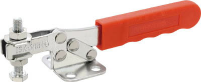 【商品詳細】●溶接治具、組立治具、検査治具、加工治具に最適です。●フランジベースタイプです。●全長(mm):199●締付力(kN):2.5●付属ボルト径:M6×50●クランプアーム移動角度(°):75●ハンドル操作角度(°):70●スチール...