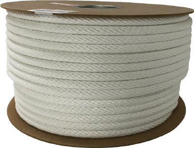 【商品詳細】●強度は3つ打に比べ40％程度低下しますが、摩擦抵抗が少なく、ねじれにくいロープです。●酸・アルカリ・海水などに強く、耐候性に優れ摩擦にも非常に強く、強力に優れたロープです。●水に濡れても固くなりにくいロープです。●各種結束、テ...