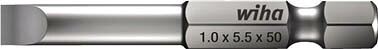 【商品詳細】●1/4インチ（6.35mm）のE6.3型のマイナスビットです。●あらゆる産業のねじ締め●全長(mm):50●塗装色:クローム●差込角(mm):6.35●刃先(mm):[[(-)]]6.5×1.2●シャンク径:6.35mm●DI...
