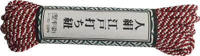 【商品詳細】●色落ちを抑制する堅牢染めです。●和風装飾・手芸・ホビー材として。●和風装飾・手芸・ホビー材として。●色:紅白●標準幅(mm):3●長さ(m):5.5●線径(mm):3●パッケージサイズ(幅×高さ×奥行):50mm×165mm×...