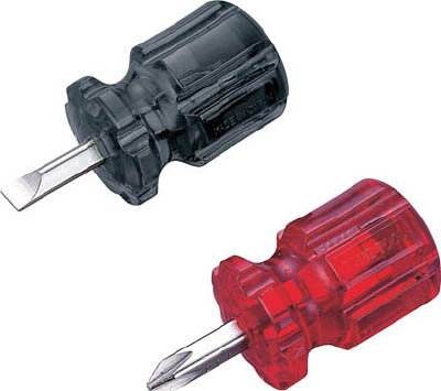 【商品詳細】●全長が短いので、狭い箇所での作業に最適です。●マイナス(-)ねじの締付け、緩め作業に。●刃先:[[(-)]]0.8×7.2●軸長(mm):23●全長(mm):70●刃先:マグネット入り●本体:構造用鋼●グリップ:樹脂●プラスチ...