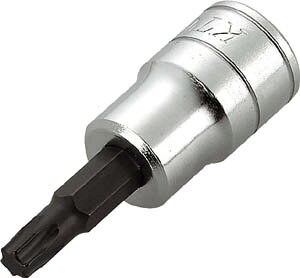 【メーカー型番】BT3-T45S【JANコード】4989433148496【ブランド】KTC【特徴】●ビット部は差込式で、交換が可能です。●ショートタイプです。●差込角側は応力の集中を防ぐパワーフィット形状を採用しています。【用途】【仕様】...