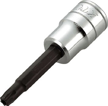 【メーカー型番】BT3-T45H【JANコード】4989433148571【ブランド】KTC【特徴】●ビット部は差込式で、交換が可能です。●T形いじり止め形状・スタンダードタイプです。●差込角側は応力の集中を防ぐパワーフィット形状を採用して...