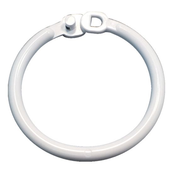 【商品詳細】●リングを開いてカードを自由に抜き差しできます。●書類・カードの綴り。●D(mm)：4●L(mm)：33●先端幅(mm)：7●白色●ナイロン原産国日本JANコード4989999495928【送料について】北海道、沖縄、離島は送料...