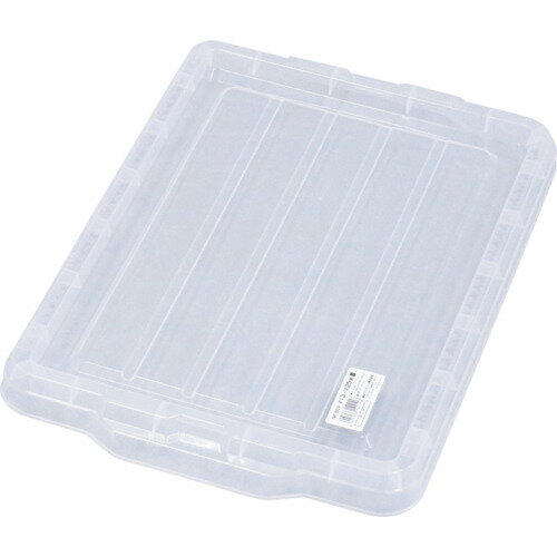 【商品詳細】●NFボックス用フタです。●色：クリア●外形寸法(mm)間口×奥行×高さ：295×443×33●適合コンテナ：NF-13、NF-25●NFボックス#13・25フタクリア●ポリプロピレン原産国日本JANコード49910681441...