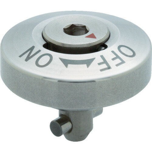 【商品詳細】●ON、OFFが明瞭です。●別売のカムケースと組み合わせて使用します。●六角穴仕様です。●カメラユニット交換。●適用プレート厚さ(mm)：6〜10●クランプ力(N)：60●寸法(mm)W：4●寸法(mm)M：M2×0.4深さ3●...