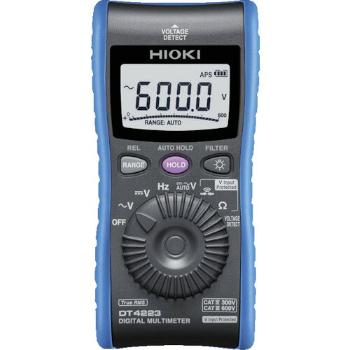 【商品詳細】●ブレーカトリップレス仕様です。●-10℃〜50℃と広い使用温度範囲です。●オートホールド機能付です。●デジタルマルチメータ●直流電圧(V)：600●交流電圧(V)：600●直流電流(A)：-●交流電流(A)：-●抵抗(Ω)：6...