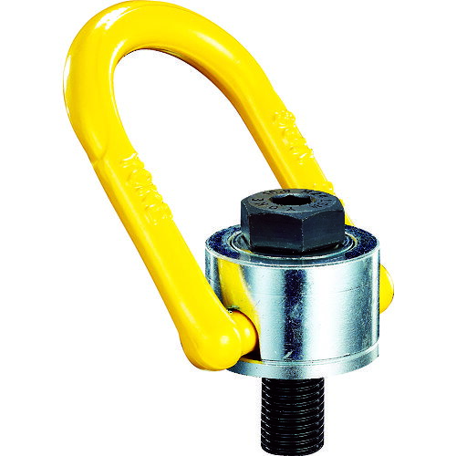 【商品詳細】●取付面に対して、リング部が180°可動、軸方向に対しては360°回転します。●JIS型アイボルトでは不可能であった、横吊り作業や引き起こし作業が可能です。●大型金型の移動、反転作業に。●大型コンクリート製品の移動、設置作業に。...