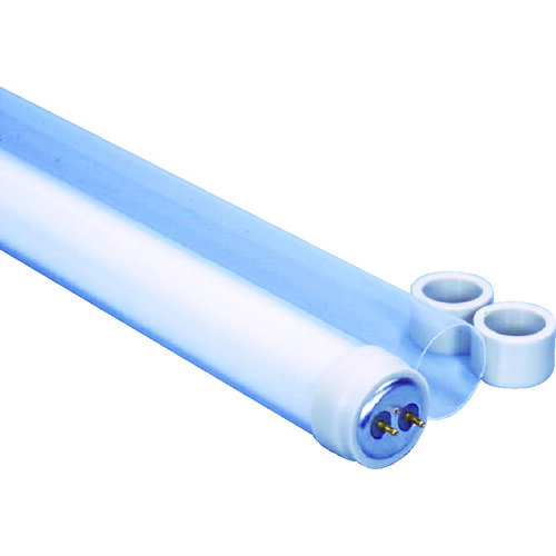 【商品詳細】●紫外線を透過するタイプの飛散防止チューブです。●ブラックライトや補虫ランプの性能を落とさずに飛散防止効果を得られます。●ブラックライト用。●捕虫器用ランプの飛散防止対策に。●色：乳半●適合種別：15形●内径(mm)：27.5●...