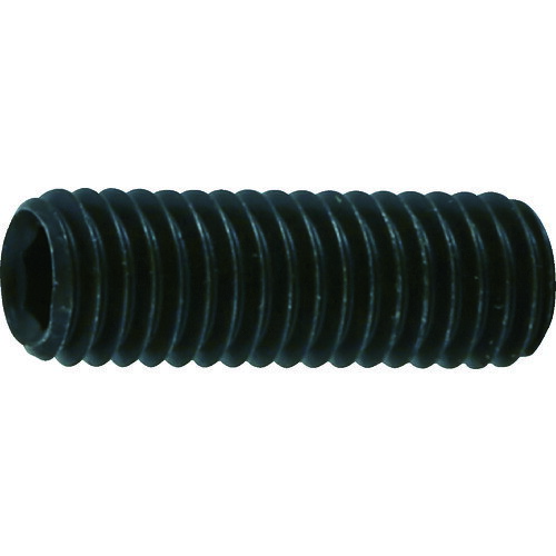 【商品詳細】●SCM材を使用し、高い強度があります。●ねじピッチ(mm)：0.80●強度区分：45H●六角穴対辺寸法(mm)：2.5●寸法(mm)d×L：M5×6材質/仕上●クロムモリブデン鋼（SCM435）●表面処理:黒染め仕上げ（四三酸...