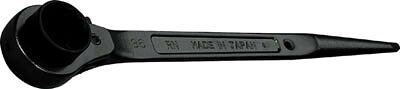 【メーカー型番】RN-10【JANコード】4967521243070【ブランド】スーパー【特徴】●正逆転操作は切り替え爪式です。●メタリックグレー仕上げです。●片側ソケット部が突き出していないため、狭い凹部での締め付けに最適です。●対辺寸法...