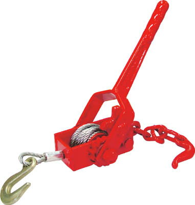 【メーカー型番】NB700【JANコード】4990077170026【ブランド】HHH【特徴】●軽い力で作用し、能率的な荷締めができます。●ギアは特殊鋼を使用し強力です。●フック、爪、レバーは特殊鋼鍛造で安全です。●ワイヤロープは折り曲げず...