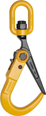 【メーカー型番】SLH3S【JANコード】4967521275699【ブランド】スーパー【特徴】●スイベルアイ付で、ワイヤロープなどのより戻しがスムーズで敷鉄板などの回転防止となります。●吊り上げ時は自動的に閉鎖ロックが掛かり、ワークから外...