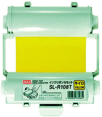 【メーカー型番】SL-R108T【JANコード】4902870735661【ブランド】MAX【特徴】●カートリッジ内部にICタグを搭載し、リボン色と残量を検出します。【用途】【仕様】●幅(mm):172●奥行(mm):216●高さ(mm):...