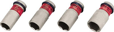 【メーカー型番】4A-22N【JANコード】4953488145489【ブランド】TONE【特徴】●自動車用ホイールナットの着脱に適した薄形形状のソケットです。●ゴムクッション付なので傷つきやすい化粧ナットの損傷を防ぎます。【用途】【仕様】...