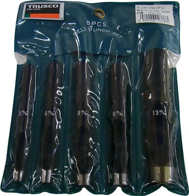 【メーカー型番】TPO-5S【JANコード】4989999013863【ブランド】TRUSCO 　【特徴】●刃先を薄く製作しておりますので良く切れます。●抜きカスが出やすい形状です。●よく使うサイズをまとめていますので保管や管理に便利です。...