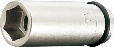 【メーカー型番】6NV-22L【JANコード】4953488266801【ブランド】TONE【特徴】●無電解メッキのインパクト用ソケットです。【用途】【仕様】●対辺寸法(mm):22●差込角(mm):19.0●全長(mm):85●質量(g)...