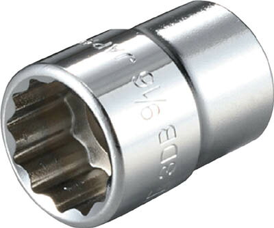 【メーカー型番】4DB-30【JANコード】4953488157307【ブランド】TONE【特徴】●スタンダードタイプの対辺12角形状です。●差し込み後、トルクをかけてもナメにくくなっています。●インチサイズのソケットです。【用途】【仕様】...
