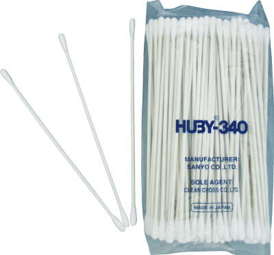 【メーカー型番】CA-007MB【JANコード】4936613009405【ブランド】HUBY【特徴】●優れた吸収性で、かつコットンが膨潤しません。●残留溶解物質が少量です。●静電防止およびシリコーンフリーのパッケージです。●軸は紙軸で両面...