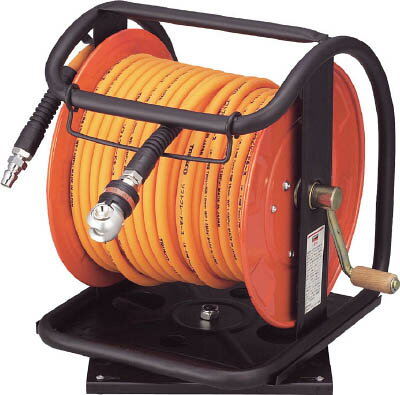 【メーカー型番】TAB-85-20N【JANコード】4989999037180【ブランド】TRUSCO 　【特徴】●転倒しにくい回転台付きで優れた安定感です。●分離時は残圧が自動的に抜けて、反動や不快音も軽減されます。●巻き取りハンドルは折...