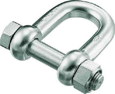 【メーカー型番】TSBU-6【JANコード】4989999037302【ブランド】TRUSCO 　【特徴】●緩み止めナットを使用しているため、ワリピンを使用していません。緩みにくく、施工しやすいすっきりとした外観のシャックルです。【用途】●...