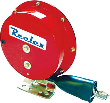 【メーカー型番】ER-310【JANコード】4993091100253【ブランド】Reelex【特徴】●ばねによる自動巻取式です。●ラチェット機構付だから必要に応じワイヤーを引き出せます。●ワイヤーには透明ナイロンコーティングを施してありま...