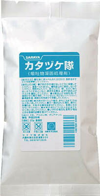 【メーカー型番】50066【JANコード】4987696500662【ブランド】サラヤ【特徴】●嘔吐物などにふりかけると固まり、処理が簡単にできます。●PRTR制度対応です。【用途】●嘔吐物の処理に。【仕様】●幅(mm):100●奥行(mm...