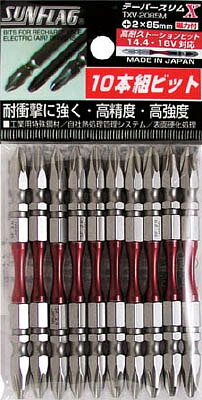 【メーカー型番】TXV-2085M【JANコード】4906842111101【ブランド】サンフラッグ 　【特徴】●当社オリジナルのトーション加工で、左右の回転トルクを吸収する事により、先端の耐久性を大幅にアップしています。●先端がスリム形状...