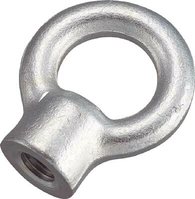 【メーカー型番】TIN-10【JANコード】4989999270532【ブランド】TRUSCO 　【特徴】●ナットの頭部がリング状になっているので、ロープ、鎖、ワイヤなどを通して使用できます。【用途】●機械器具類の吊り上げ。【仕様】●ねじ径...