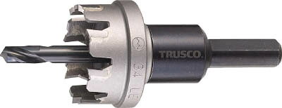 【メーカー型番】TTG39【JANコード】4989999820010【ブランド】TRUSCO 　【特徴】●チップ付ホールソーの代表作です。●鋼板、ステンレスなどの穴あけに最適です。●有効切削能力は5mm（TTG14は4mm）です。●電気ドリ...