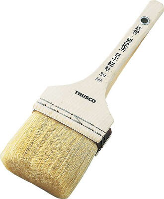 【メーカー型番】TPB-124【JANコード】4989999416084【ブランド】TRUSCO 　【特徴】●鉄骨の広い面や橋梁の塗装用、耐久性に優れた刷毛です。【用途】●油性塗料。●鉄骨、橋梁の塗装用。【仕様】●刷毛幅(mm):80●毛丈...