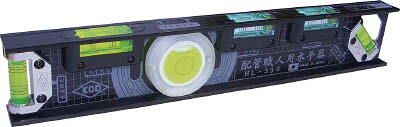 【メーカー型番】HL-330M【JANコード】4993711584074【ブランド】KOD【特徴】●1本で6役。1/50・1/100・水平・垂直・45°・マスレベル・勾配が測定できます。●Iビーム型フレームです。●V溝付測定面です。【用途】...