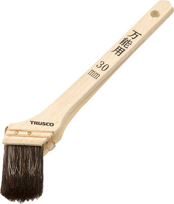 【メーカー型番】TPB-361【JANコード】4989999416275【ブランド】TRUSCO 　【特徴】●日曜大工、工場関係、船舶などの一般用です。【用途】●油性用、万能刷毛。【仕様】●刷毛幅(mm):30●毛丈(mm):40●全長(m...