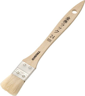 【メーカー型番】TPB-482【JANコード】4989999416718【ブランド】TRUSCO 　【特徴】●細い部分の塗装用に適しています。【用途】●油性用、ニス用。【仕様】●刷毛幅(mm):24●毛丈(mm):25●全長(mm):190...