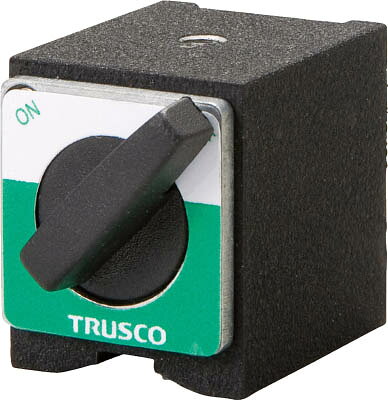 【メーカー型番】TMH30A【JANコード】4989999337501【ブランド】TRUSCO 　【特徴】●コンパクトサイズで高磁力の廉価版マグネットホルダ台です。●吸着面はパイプ・丸棒にも吸着するV形構造になっております。●磁力がON/O...