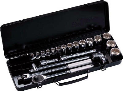 【メーカー型番】N415S【JANコード】4967521322416【ブランド】スーパー【特徴】●産業機械や自動車などの整備に最適なセットです。【用途】【仕様】●差込角(mm):12.7●ソケット内容(mm):12角:8、10、11、12、...